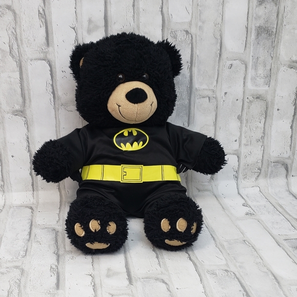 Build-A-Bear | Toys | Buildabear Workshop Batman Plush Black Bear ...